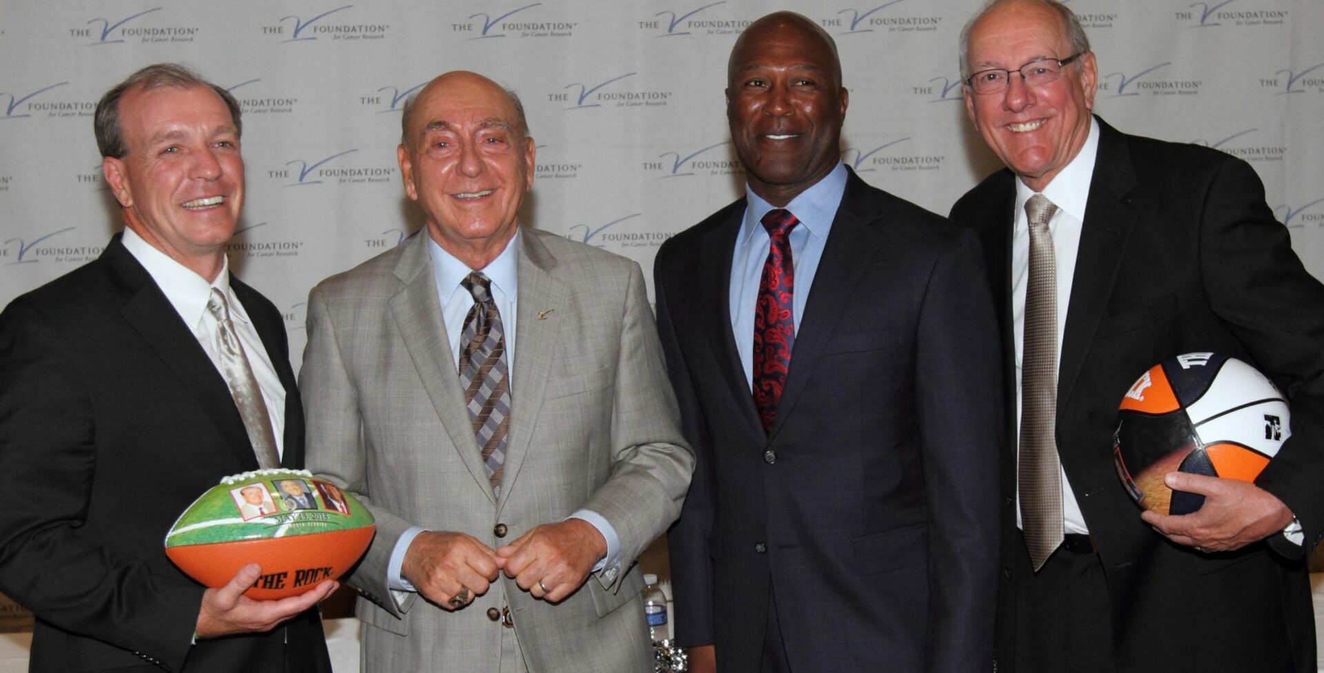 Dick Vitale & V Foundation: Grant in Memory of John Saunders | V Foundation
