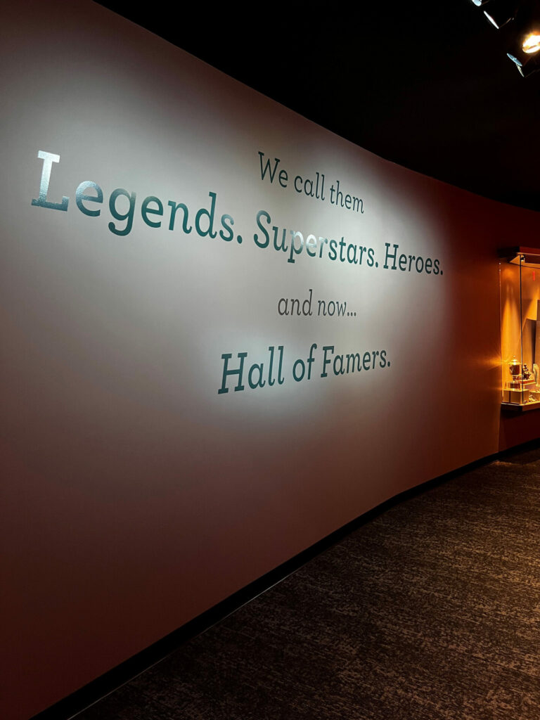 Hall of Fame Person. Hall of Fame Career. Hall of Fame Legacy. - V ...